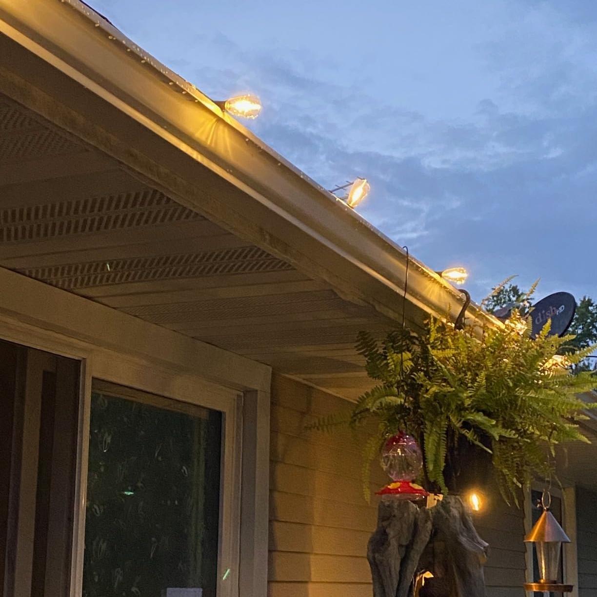 GLUROO ST38 Remote Control Outdoor String Lights: Effortless Ambiance